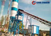 China JS1500 electric driven concrete mixer matched with HZS90 concrete batching plant concrete batching mixing plant for sale