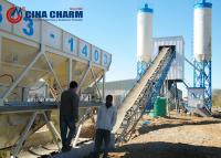 China Bolted Cement Silo 100 Ton 1500L Concrete Mixing Plant for sale