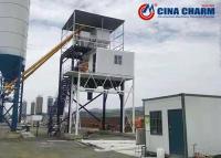 China stationary wet concrete batch plant 120m3 Large Capacity ready mixed Concrete Batching Plant HZS120 for sale