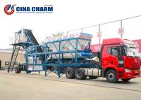 China YHZS35 Mobile Concrete Batching Plant Manufacturers mini cement plant  mobile concrete batching plant for sale