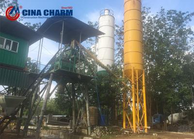 China High efficiency concrete mixing plant/HZS25 concrete batching station for sale