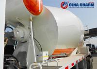 China Fast Climbing 4m3 Concrete Mixer Truck , Concrete Mixing Transport Trucks for sale