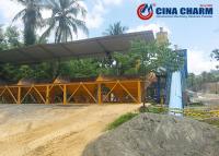 China Large Capacity Electric Concrete Mixing Plant 200kw Modular Structure for sale