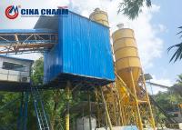 China Large Capacity Electric Concrete Mixing Plant 200kw Modular Structure for sale