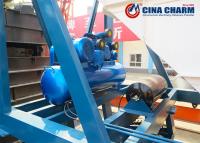 China Easy Operation Concrete Mixing Plant Mobile Type , Occupies Less Space for sale