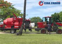 China Small Portable Concrete Pumping Machine 40m3 / H For Housing Building for sale