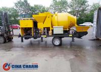China JBS40R Portable Diesel Concrete Mixer With Pump 40m3 Per Hour Capacity for sale