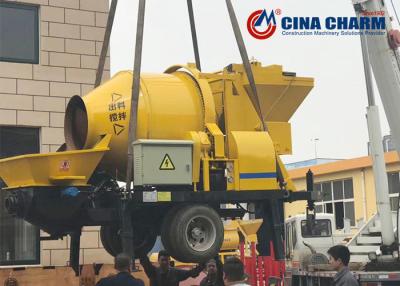 China JBS30 Electric Mobile Concrete Mixer With Pump Good Wear Resistance for sale