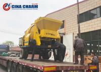 China JBS30 Electric Mobile Concrete Mixer With Pump Good Wear Resistance for sale