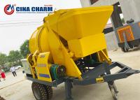 China JBS30 Electric Mobile Concrete Mixer With Pump Good Wear Resistance for sale