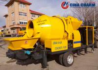 China JBS40R Concrete Mixer And Pumping Machine Diesel Type With 100m Pipe And Spare Parts for sale