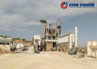 China 300KW Asphalt Mixing Plant 40 Ton 60 Ton 80 Ton , 0.5% Aggregate Weighing Accuracy for sale