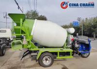 China 4m3 Concrete Mixer Truck Drum Convenient Operation For Bridge / Tunnel for sale