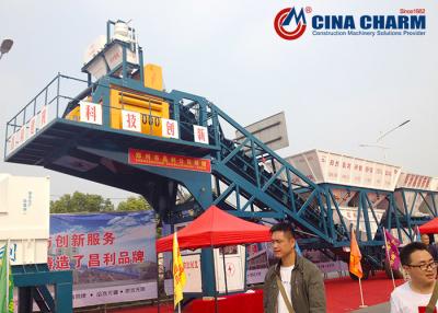 China CE Approved Concrete Mixing Plant 52KW With Lift Hopper Feeding Mode for sale