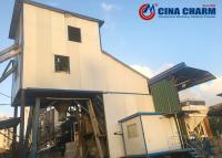 China CE Approved Concrete Mixing Plant 52KW With Lift Hopper Feeding Mode for sale