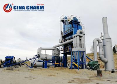 China 105tph Capacity Bitumen Batch Mix Plant , Asphalt Mixer Machine Easy Operate for sale