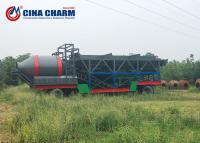 China Mobile Concrete Mixing Station Quick And Easy Disassembly And Assembly for sale