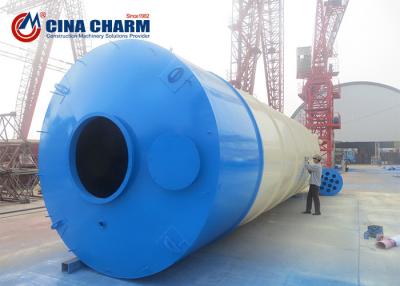 China 100T Detachable Cement Storage Tank Silo , Fly Ash Storage Silo Easy To Use for sale