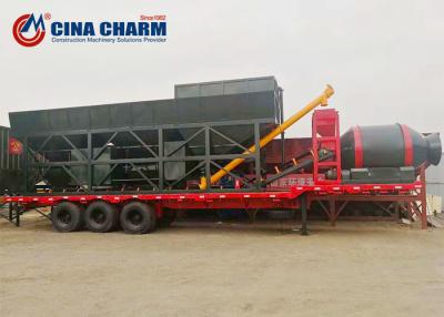 China YHZS50 Mobile Batch Mix Plant 50m3/H Productivity CE ISO Approved for sale