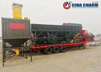 China YHZS50 Mobile Batch Mix Plant 50m3/H Productivity CE ISO Approved for sale