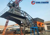 China Full Automatic Concrete Batching Plant , Cement Mixing Plant 50m3/H Capacity for sale