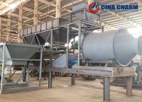 China Central Control Mobile Ready Mix Concrete Plant With Trailer Type Design for sale