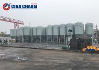 China CE Concrete Storage Silo , Powder Storage Silo Full Automatic Dry Mortar Production Plant for sale
