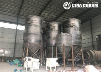 China CE Concrete Storage Silo , Powder Storage Silo Full Automatic Dry Mortar Production Plant for sale