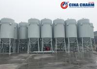 China CE Concrete Storage Silo , Powder Storage Silo Full Automatic Dry Mortar Production Plant for sale
