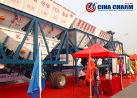 China Small Project Mobile Concrete Mixing Plant Equipment 19.3m*3.2m*7.5m for sale