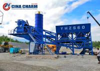 China 60m3/H Capacity Mobile Concrete Batching Plant For Public Railway Project for sale