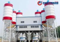 China Large Capacity Concrete Mixing Plant One Year Warranty With Belt Conveyor for sale