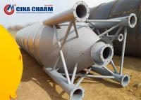 China 50T Bolted Steel Cement Storage Silo Bulk Fly Ash Silo For Concrete Mixing Plant for sale