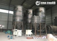 China 50T Bolted Steel Cement Storage Silo Bulk Fly Ash Silo For Concrete Mixing Plant for sale