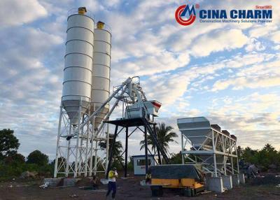 China Electric Power Concrete Batching Plant 110kw For Construction Works for sale