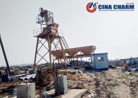 China Electric Power Concrete Batching Plant 110kw For Construction Works for sale