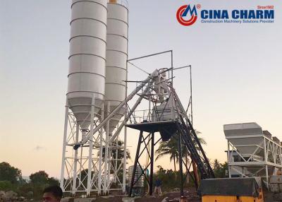 China High Productivity HZS75 Concrete Mixing Plant , Concrete Batching Station With CE for sale