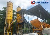 China High Productivity HZS75 Concrete Mixing Plant , Concrete Batching Station With CE for sale