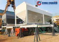 China Bulk Bolted Type Horizontal Cement Silo 30 Ton Capacity For Grain Storage for sale