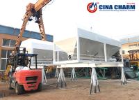 China Bulk Bolted Type Horizontal Cement Silo 30 Ton Capacity For Grain Storage for sale