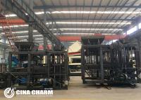 China QT8-15 QT10-15 Hollow Block Maker Machine , 41kw Brick Forming Machine for sale