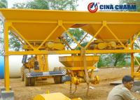 China Hopper Weighing Aggregate Concrete Batching Machine , Concrete Production Equipment for sale