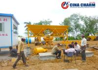 China Hopper Weighing Aggregate Concrete Batching Machine , Concrete Production Equipment for sale