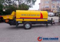China 60 M3/H Electric Mobile Concrete Pump , Small Portable Concrete Pump for sale
