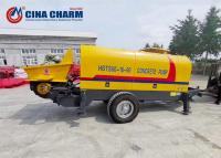 China One Year Warranty Trailer Mounted Concrete Pump HBTS60 High Reliability for sale