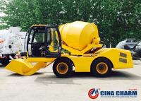 China 1.5 Cubic Meter Diesel Self Loading Mixer Machine Easily Movable Between Sites for sale