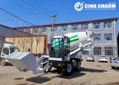 China 3.5m3 Diesel Mobile Self Loading Concrete Mixer Machine for sale