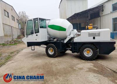 China 4 Cubic Meter Self Loading Concrete Transit Mixer for sale