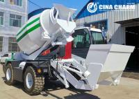 China 4 Cubic Meter Self Loading Concrete Mixer Diesel Power With High Capacity for sale