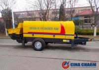 China High Work Efficiency Hydraulic Concrete Pump , Electric Concrete Pump 80m3/H for sale
